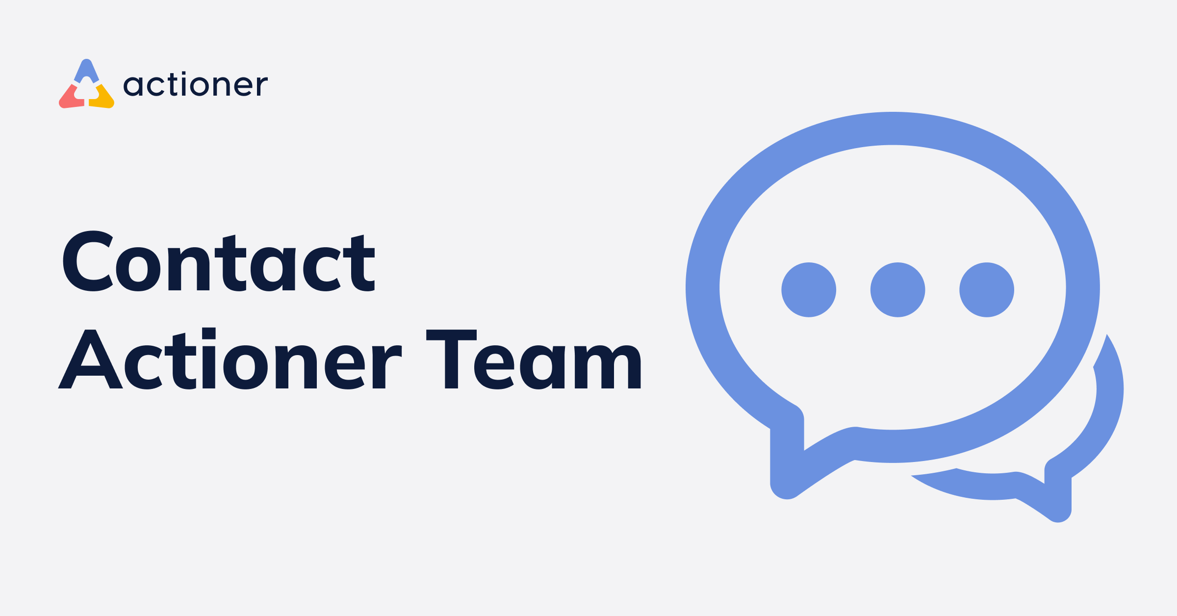 Contact Actioner: Let’s Boost Retention and Drive Revenue Together